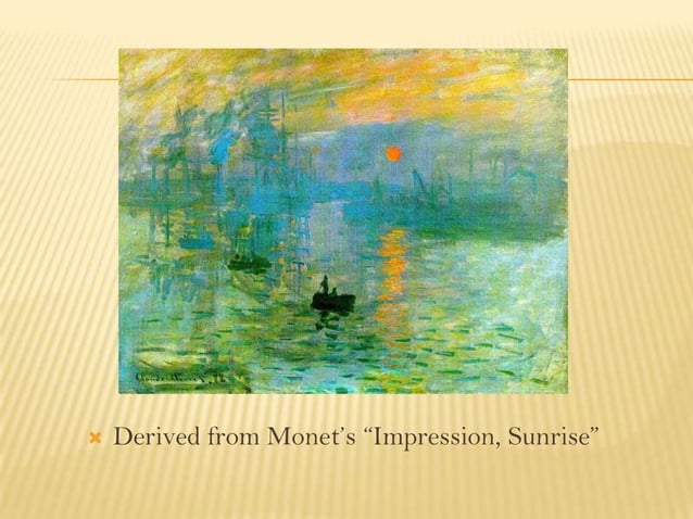 Impressionist Movement | PPTX