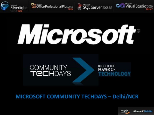 Microsoft CTD & User Groups | PPTX