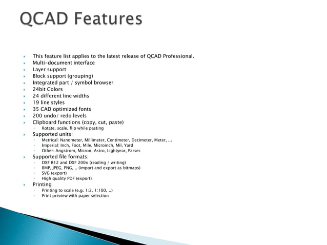 QCAD | PPT