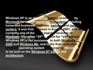 windows operating system and its advancements | PPTX | Operating Systems | Computer Software and ...