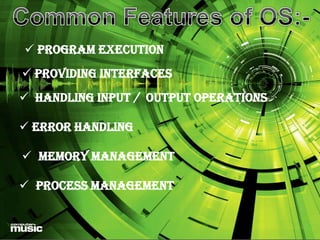 windows operating system and its advancements | PPTX | Operating Systems | Computer Software and ...