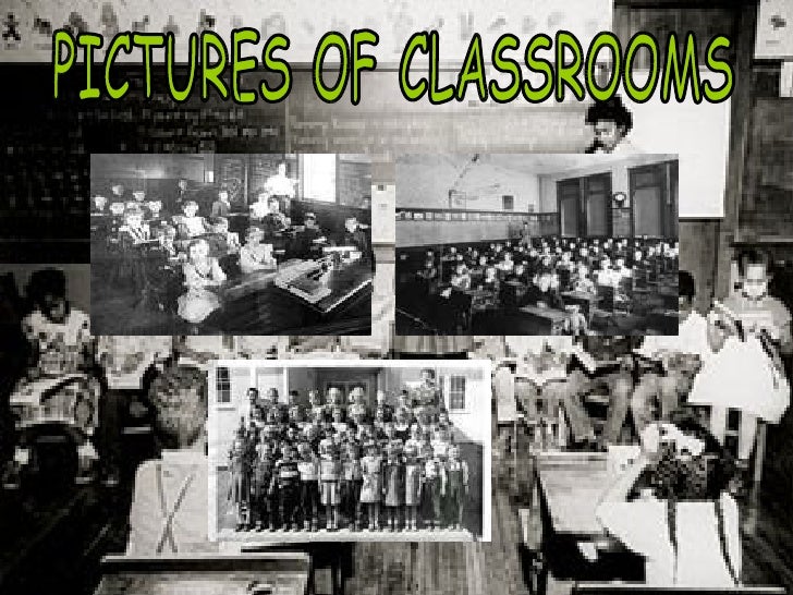 SCHOOLS 50 YEARS AGO