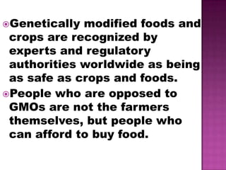 my presentation (GMO) | PPTX