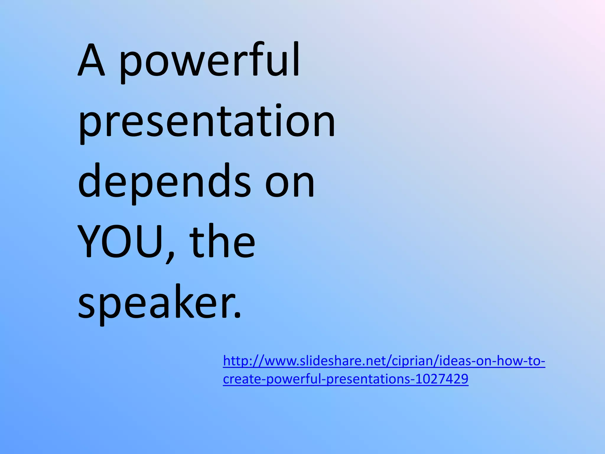 how to create a powerful presentation | PPTX | Desktop Publishing ...