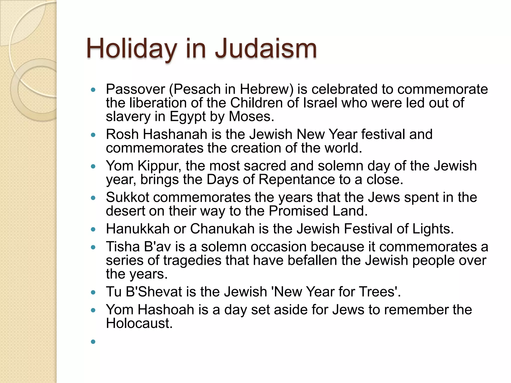 Basic facts about Judiasm | PPTX