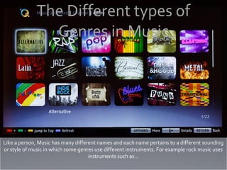 MUSIC SLIDESHOW | PPT | Dance and Electronic Music | Music