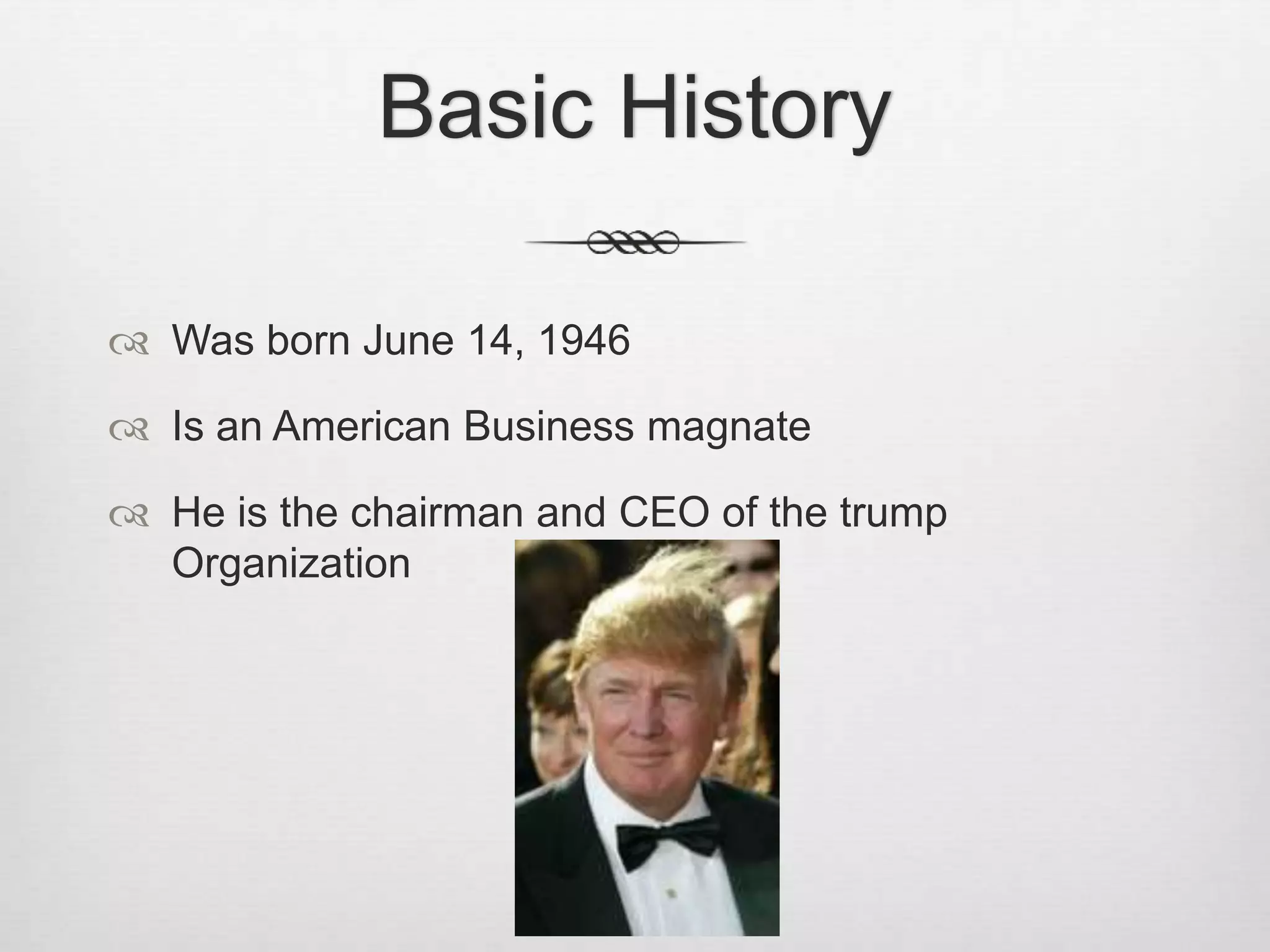 Donald Trump | PPTX