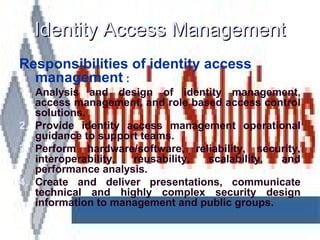 Identity Access Management | PPT