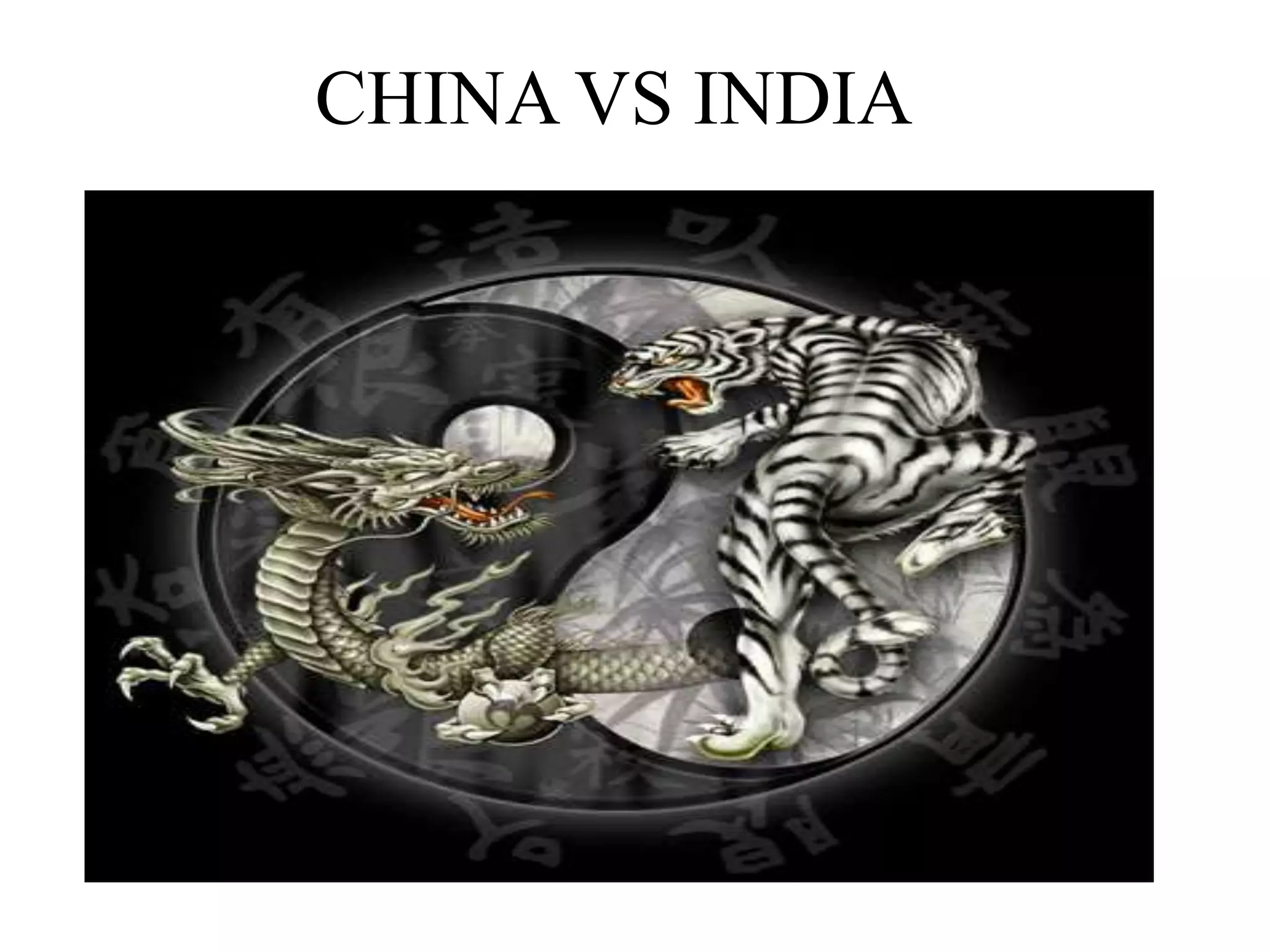 India Vs China Pptx