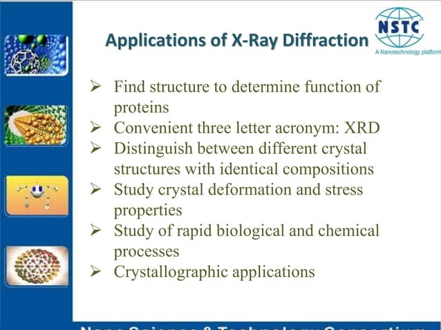 X-Ray Diffraction Technique | PPTX | Chemistry | Science
