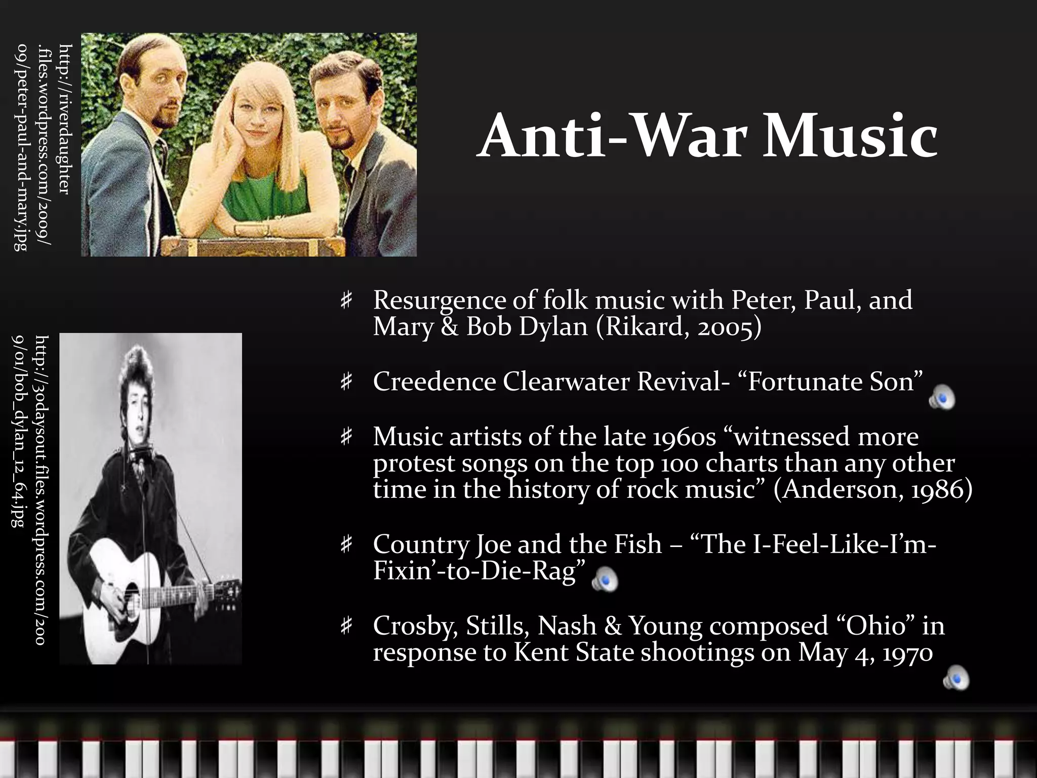 Music and the Vietnam War: | PPTX