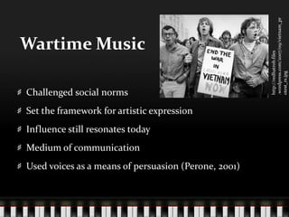 Music and the Vietnam War: | PPTX