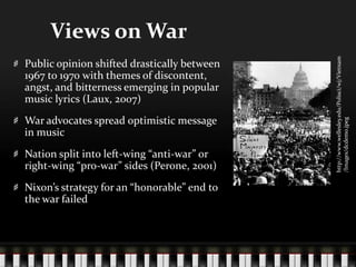 Music and the Vietnam War: | PPTX