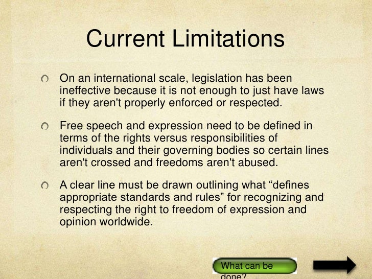 Freedom Of Speech Should Have Limitations Essay ESSAY Freedom Of Freedom Of Speech Should Have Limitations Essay ESSAY Freedom Of