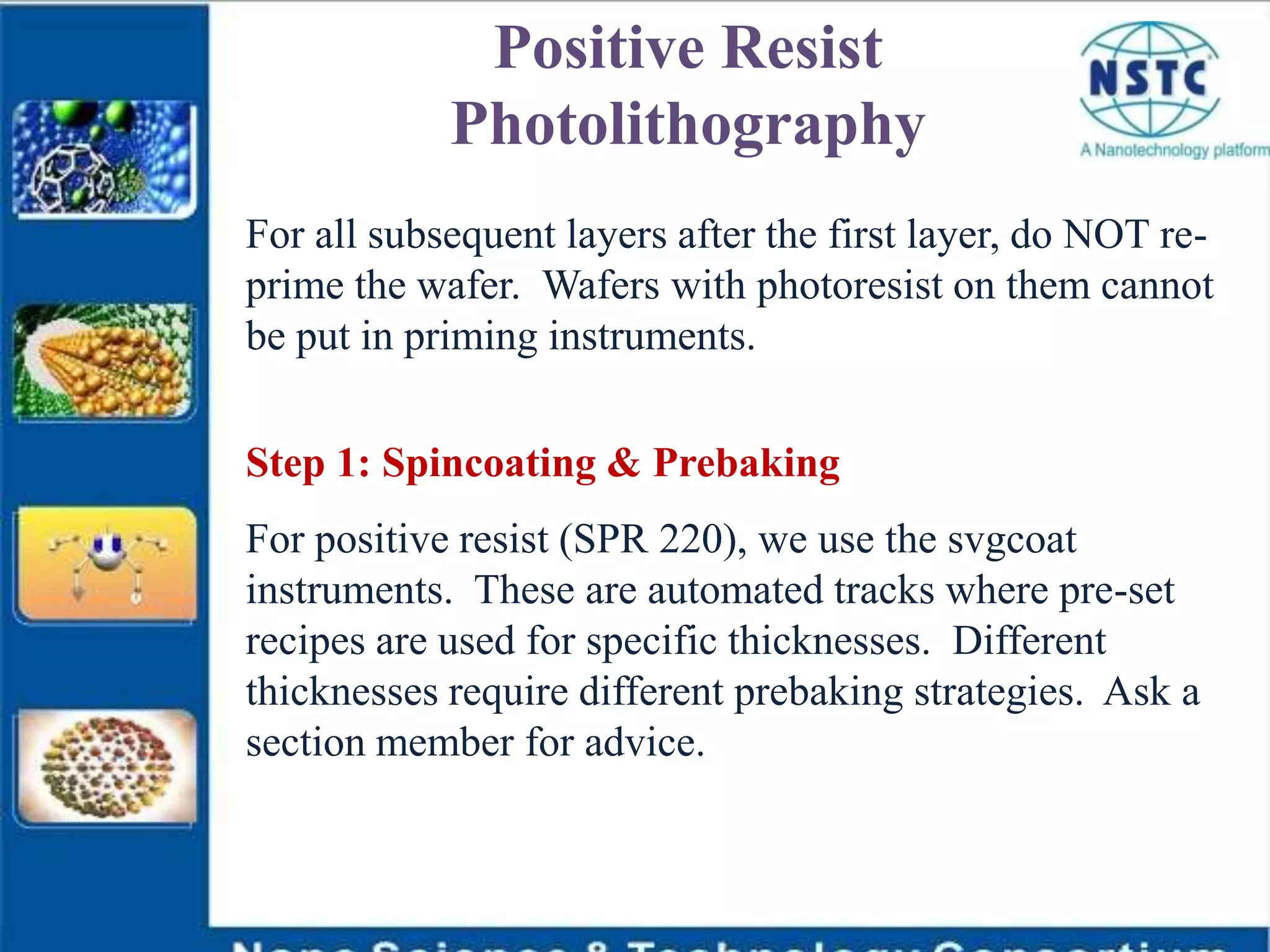Photolithography | PPTX