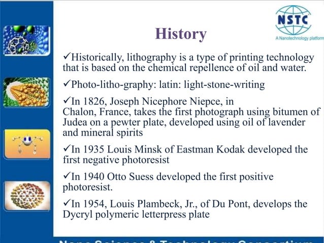 Photolithography | PPTX | Photo Editing Software | Computer Software and Applications