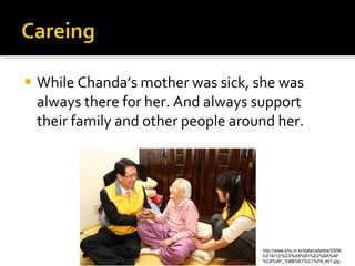 Chanda's Secrets: Character Analysis | PPT | Medical Health