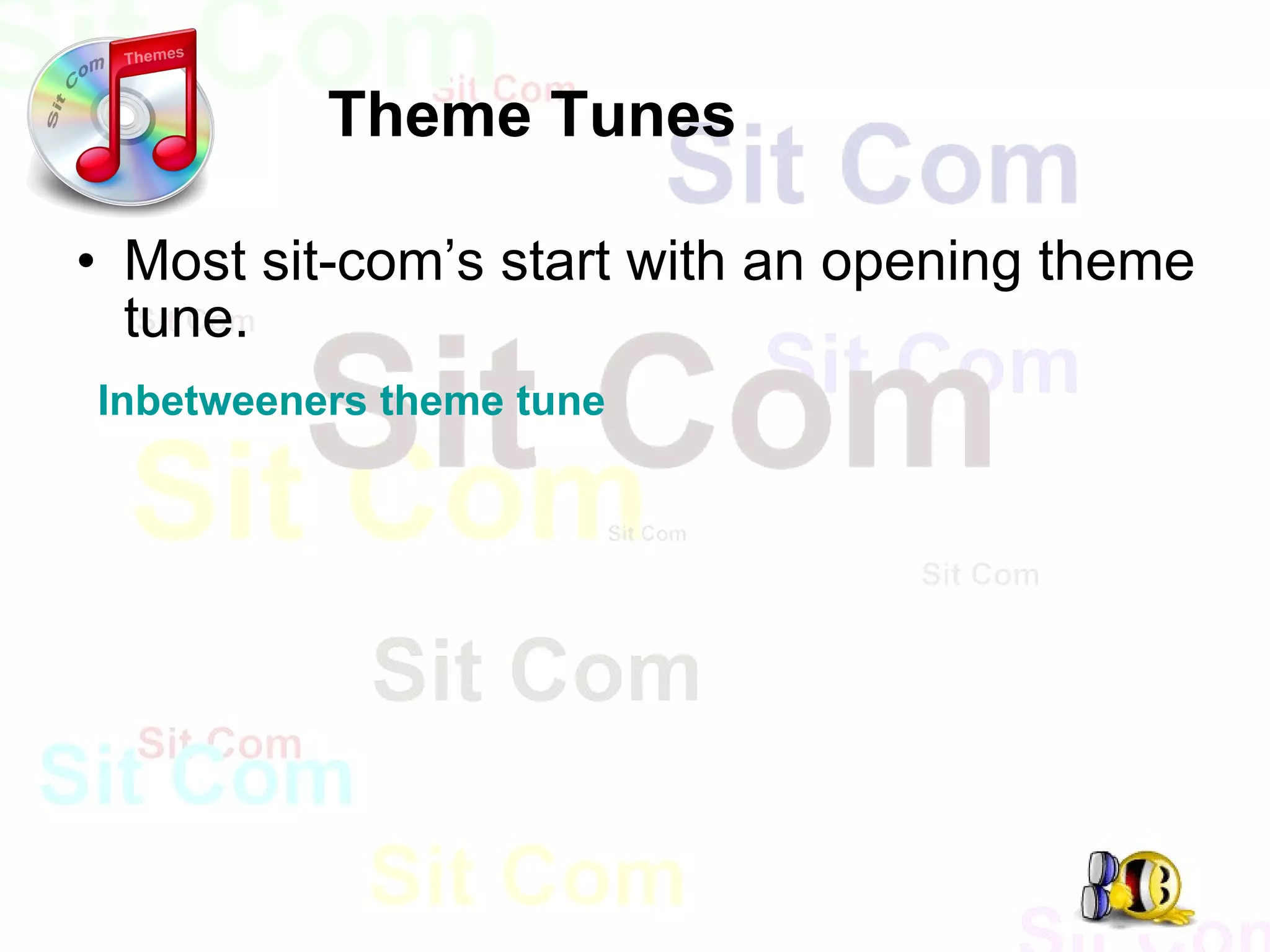 Sitcom Presentation | PPT