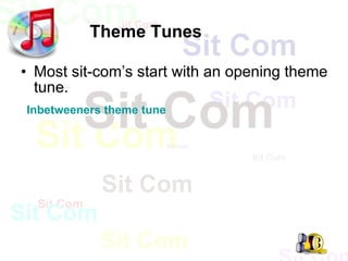 Sitcom Presentation | PPT