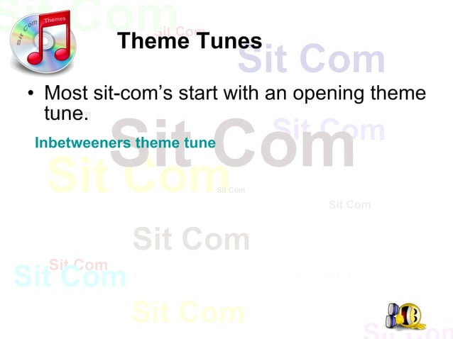 Sitcom Presentation | PPT