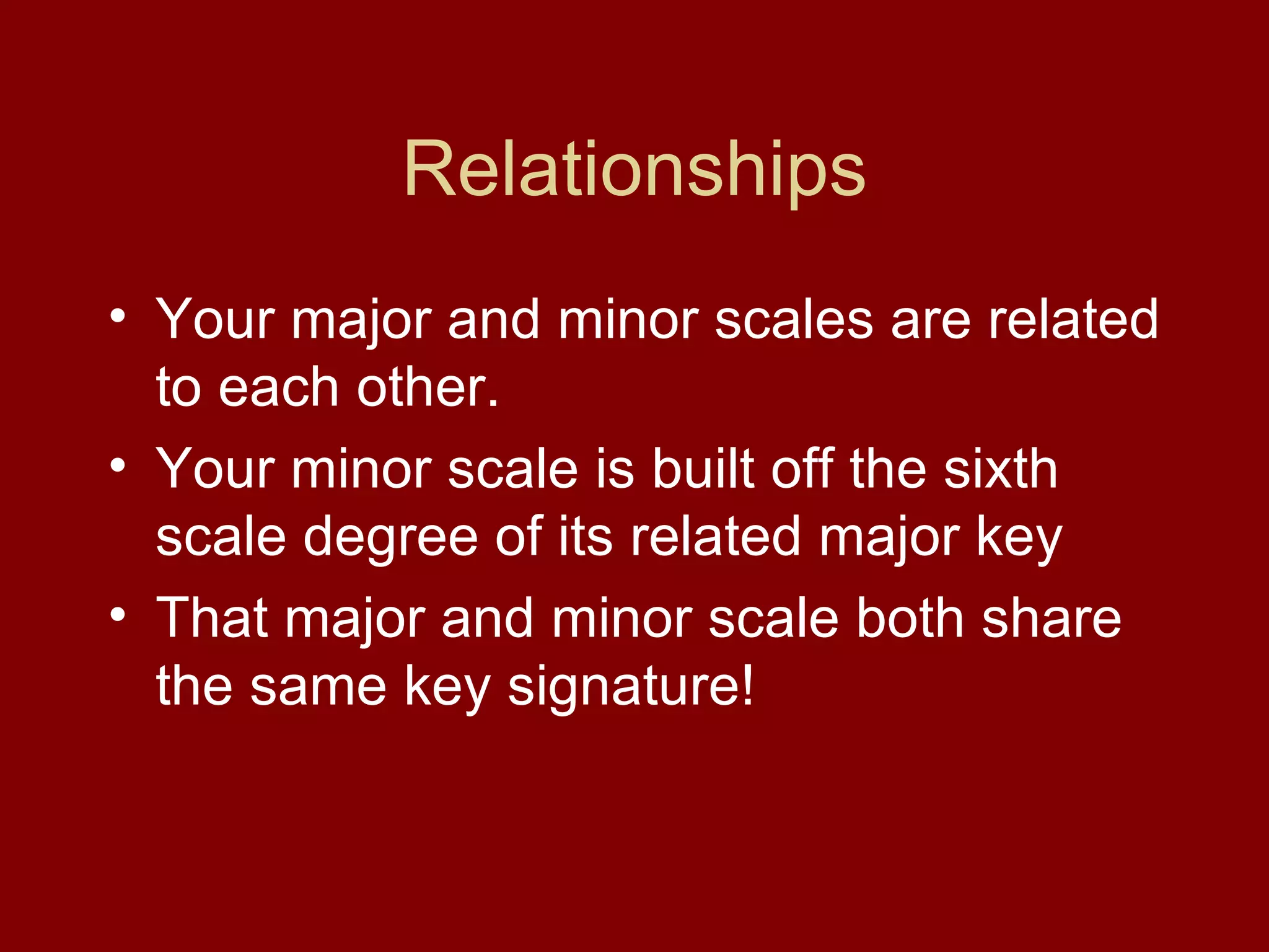 Minor scales and keys | PPT