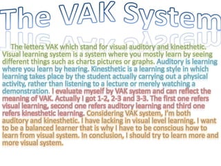 Learning style | PPTX | Educational Assessment | Education