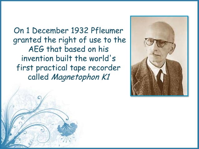 Fritz Pfleumer | PPTX