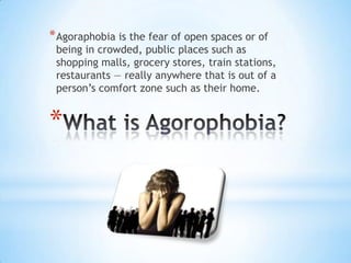 Agoraphobia | PPTX