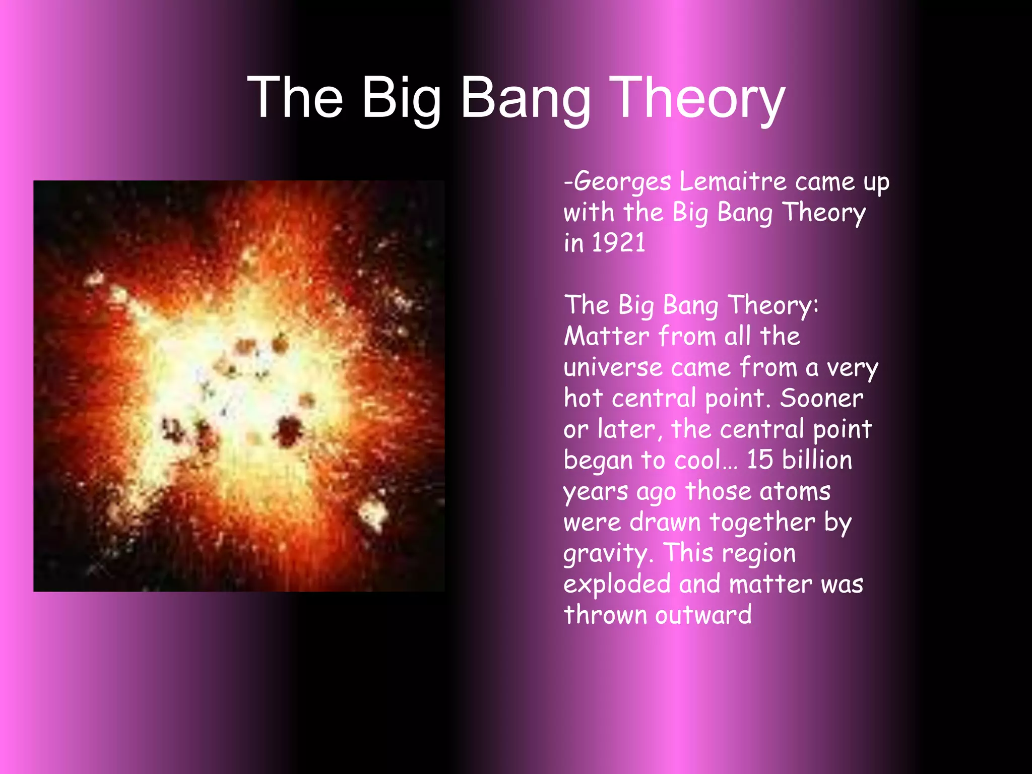 The Big Bang Theory- Lyndsey and Ali | PPTX | Science