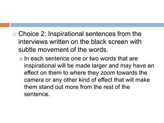 Presentation 1 | PPTX | Video Production | Content Production