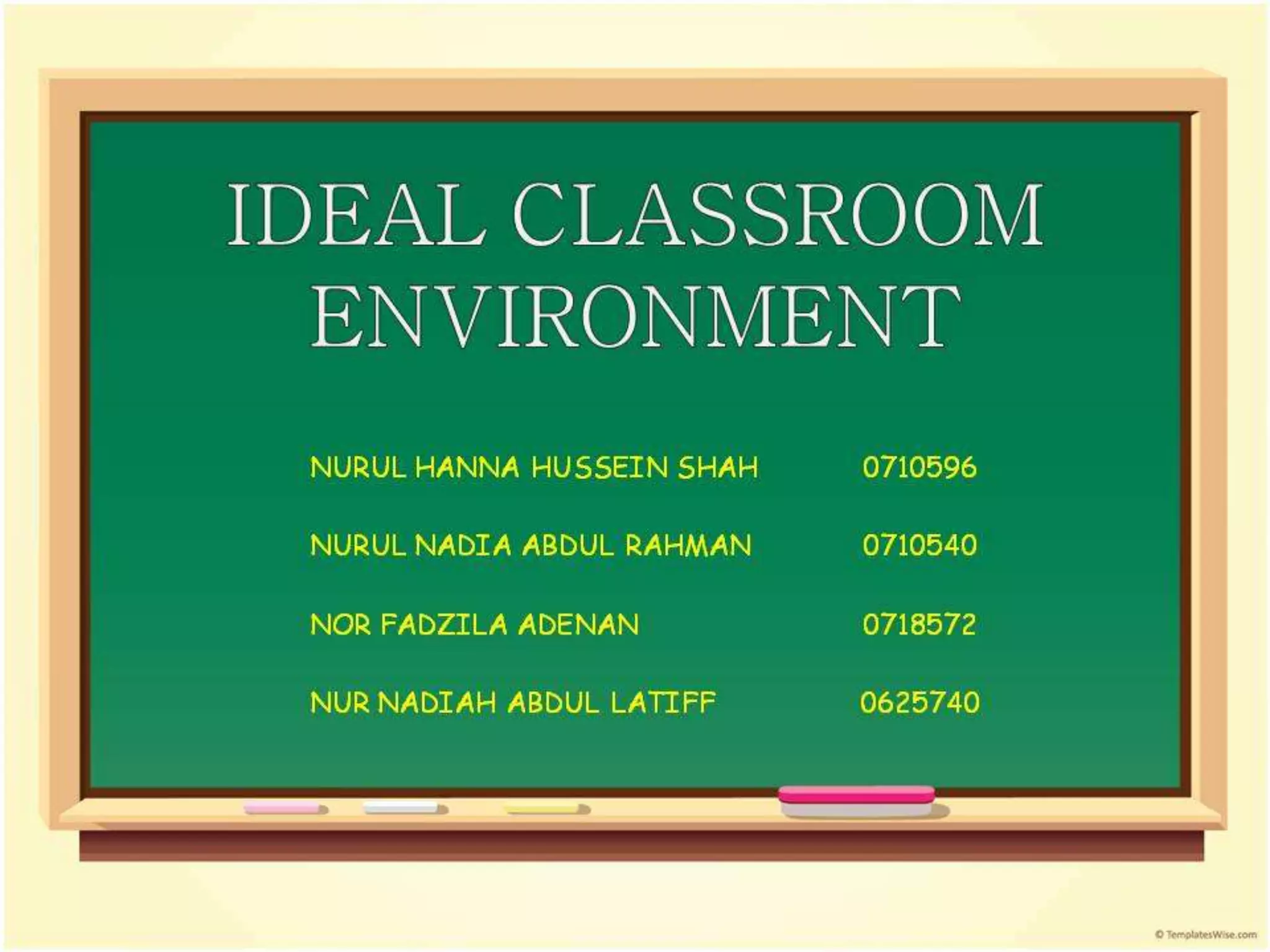 Ideal Classroom | PPTX