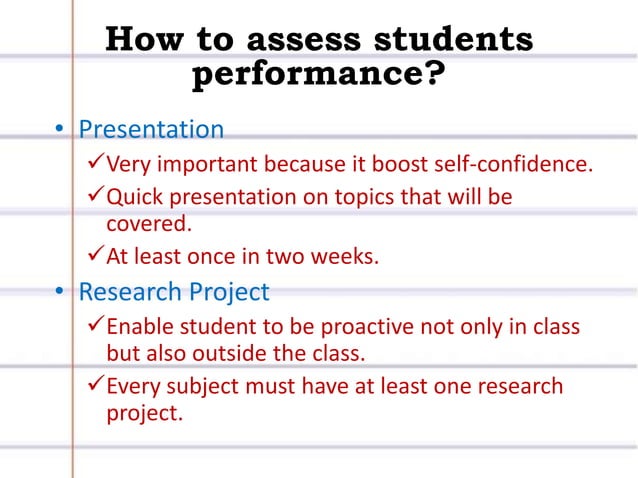 Ideal Classroom | PPTX