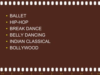 Types of dance forms | PPTX