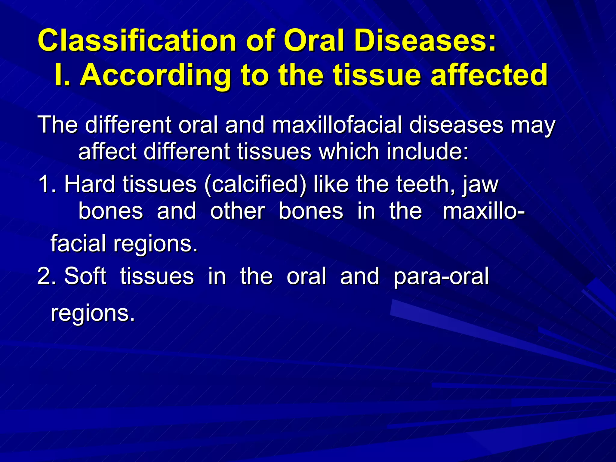 Introduction to Oral and Maxillofacial Pathology | PPT