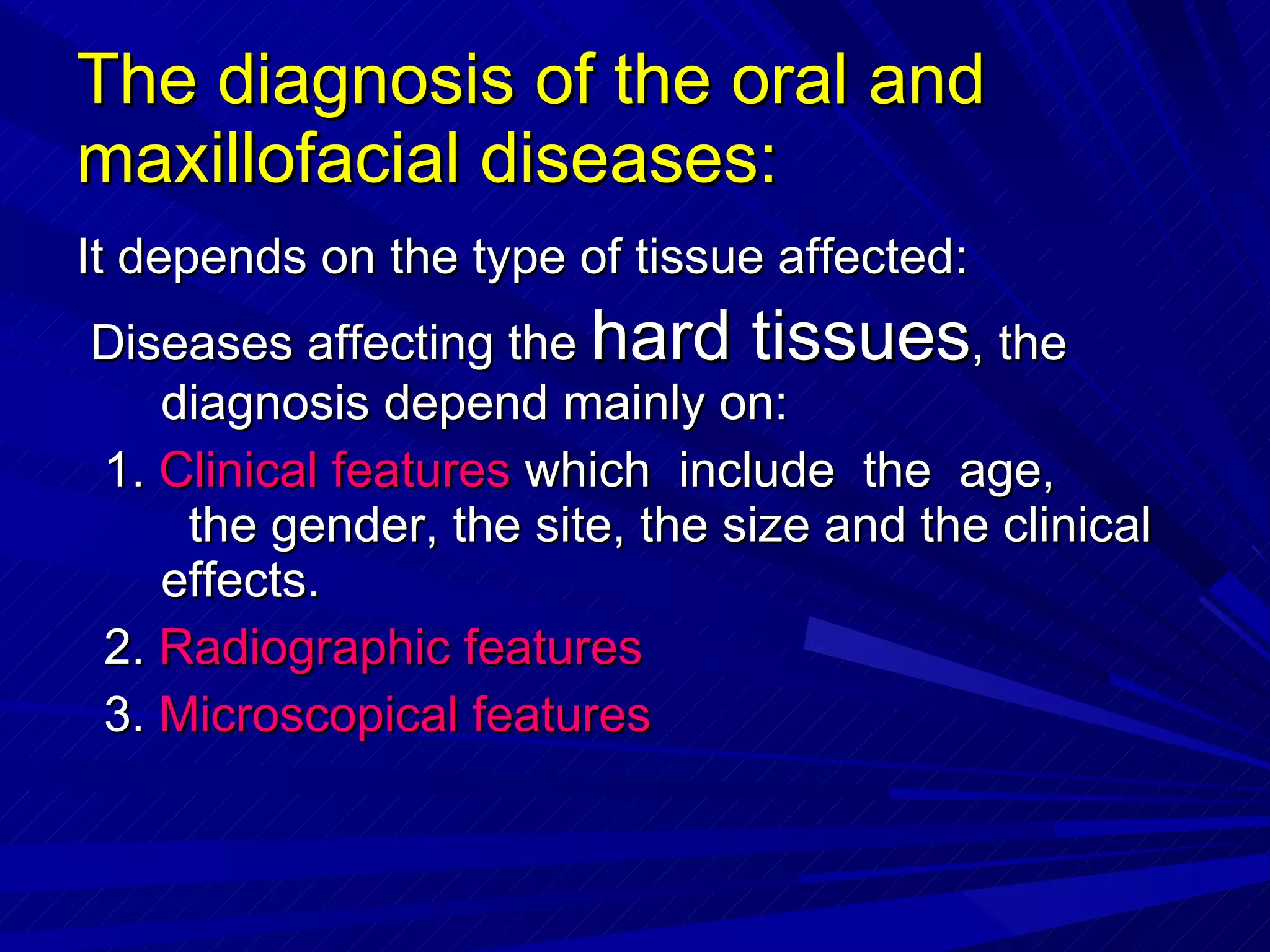 Introduction to Oral and Maxillofacial Pathology | PPT