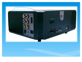 PORTABLE LED PROJECTOR with HDMI, USB, SD, RCA, TV | PPT