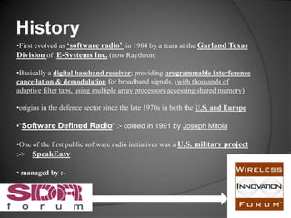 Software defined radio.... | PPTX