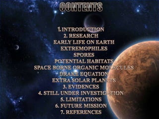 life in the universe | PPT