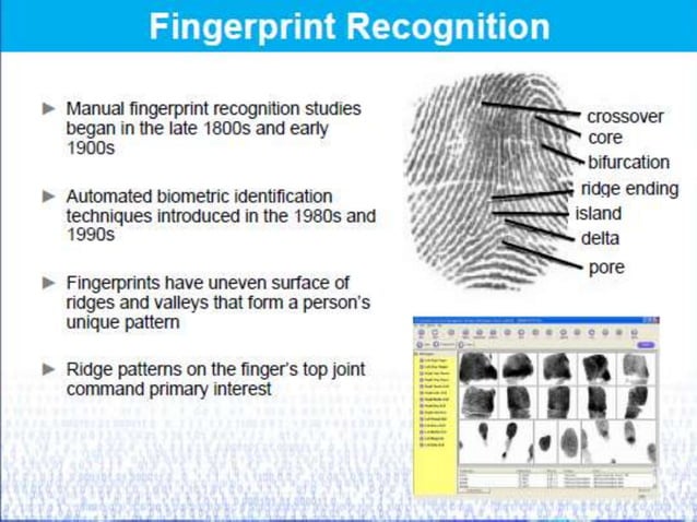 Biometric Technology | PPT
