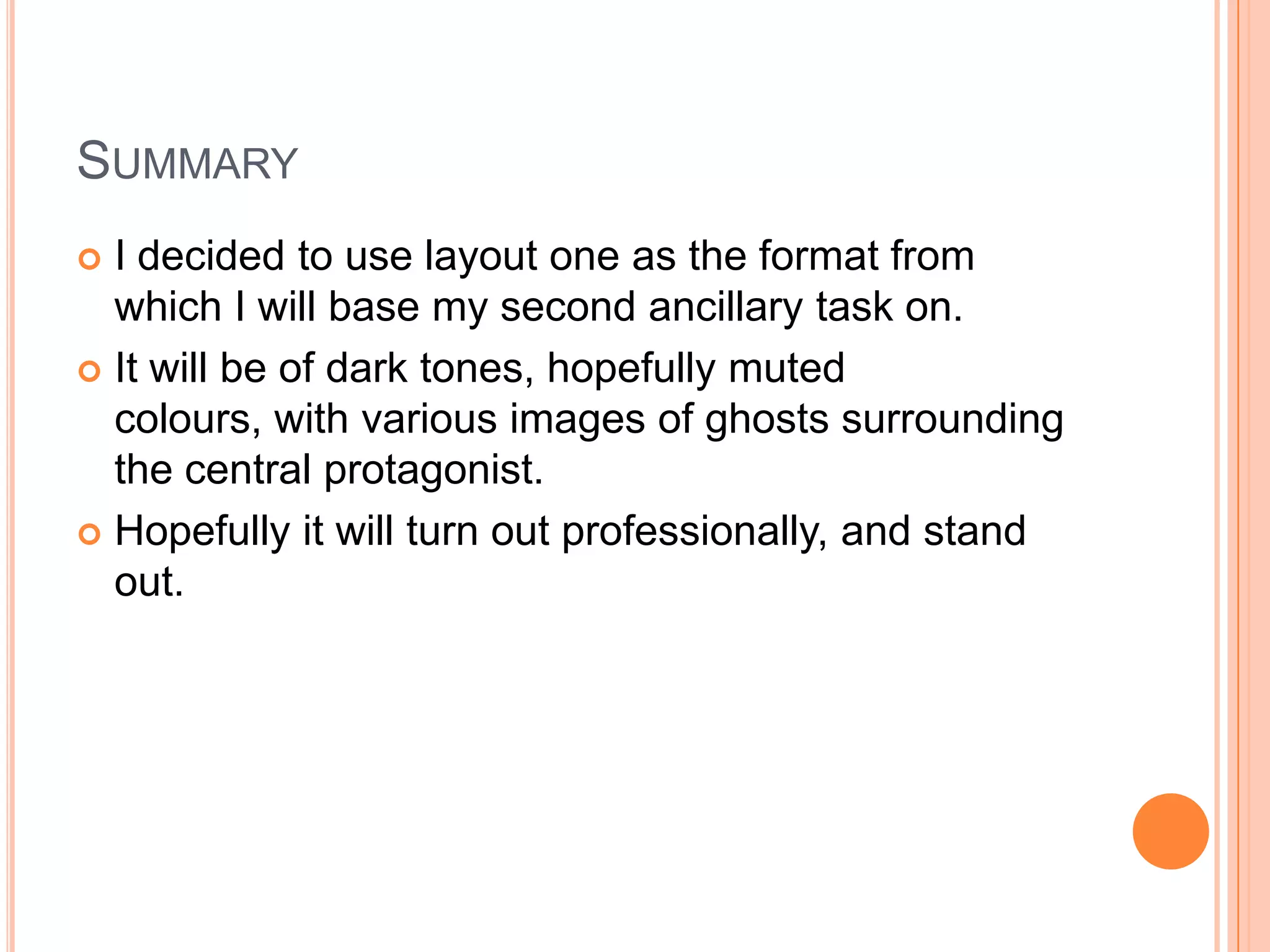 Ancilliary Task 2 Layout Plan | PPTX