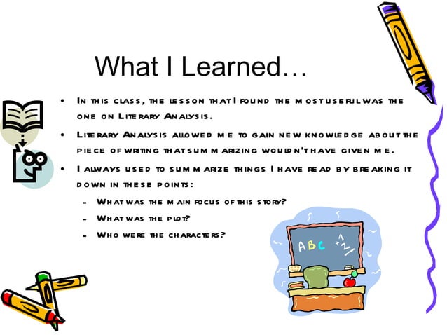 Literary Analysis | PPT