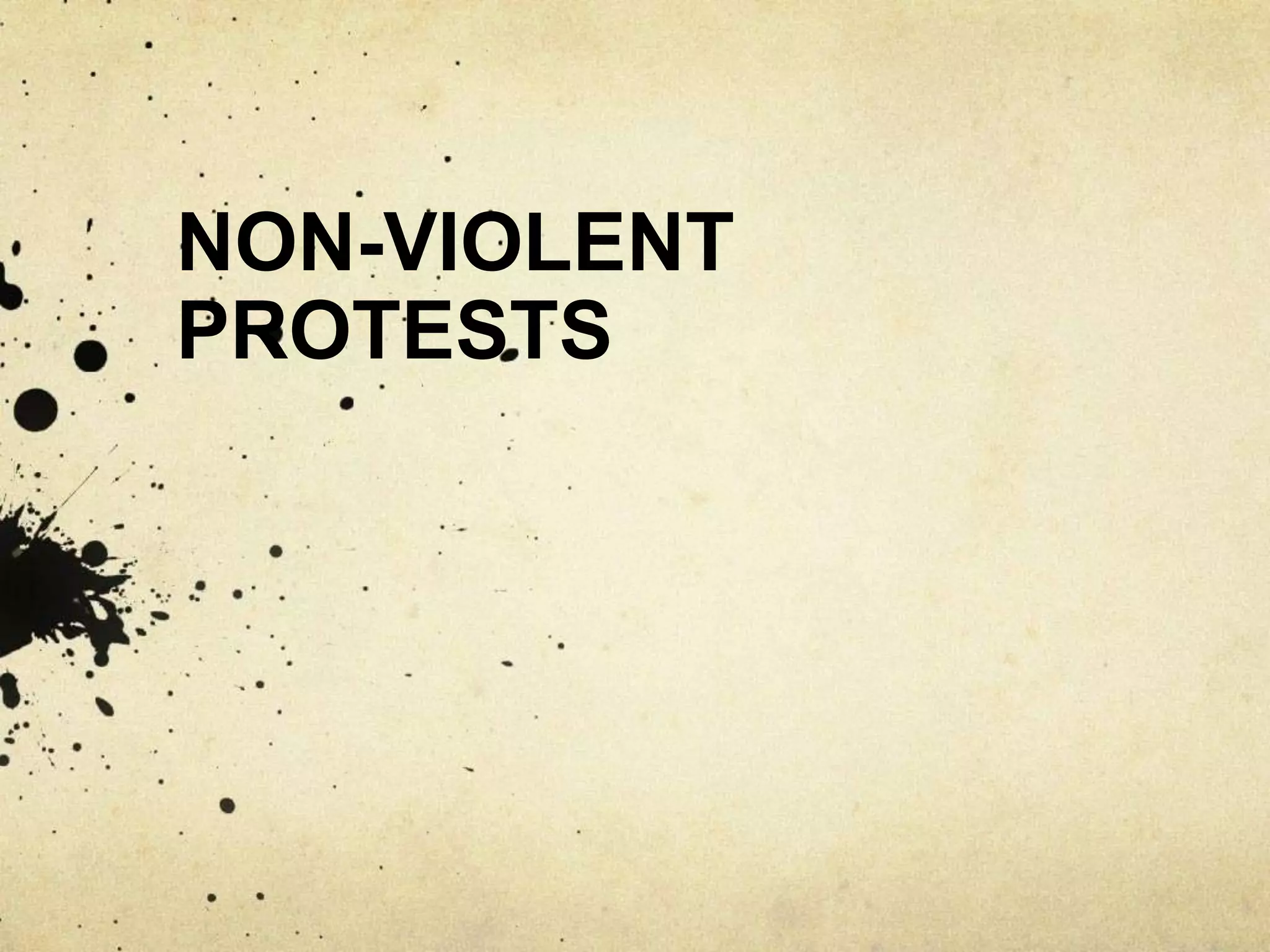 Protests past and present | PPT