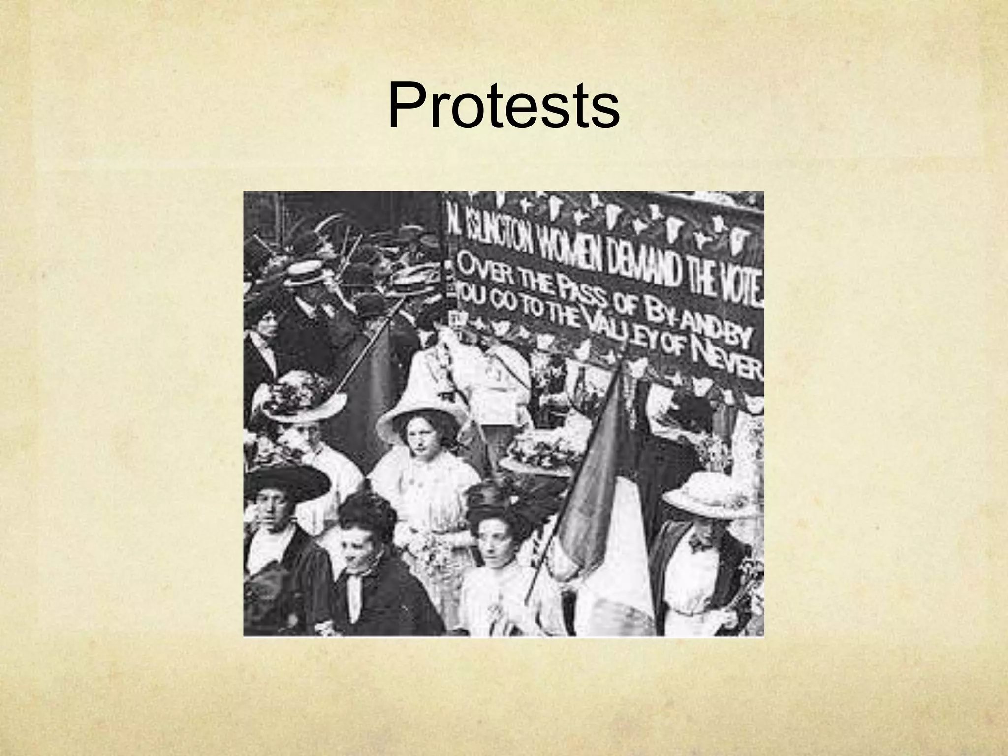 Protests past and present | PPT