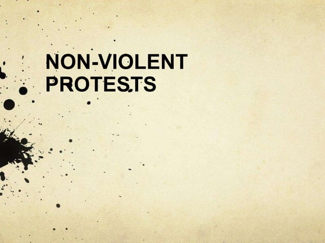 Protests past and present | PPT
