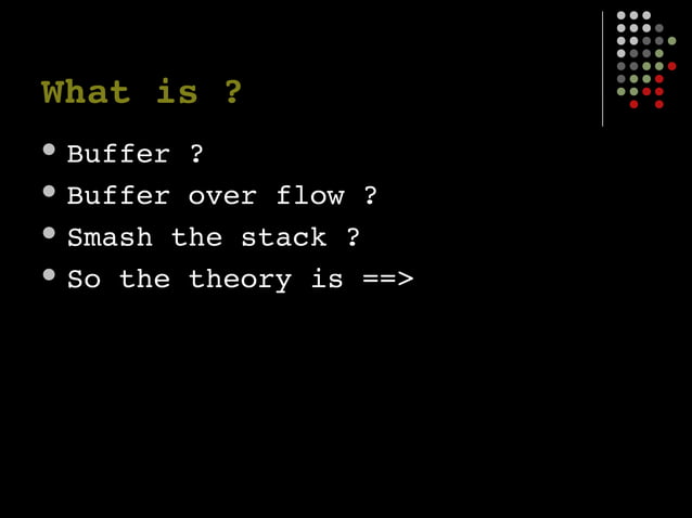 smash the stack , Menna Essa | PPT