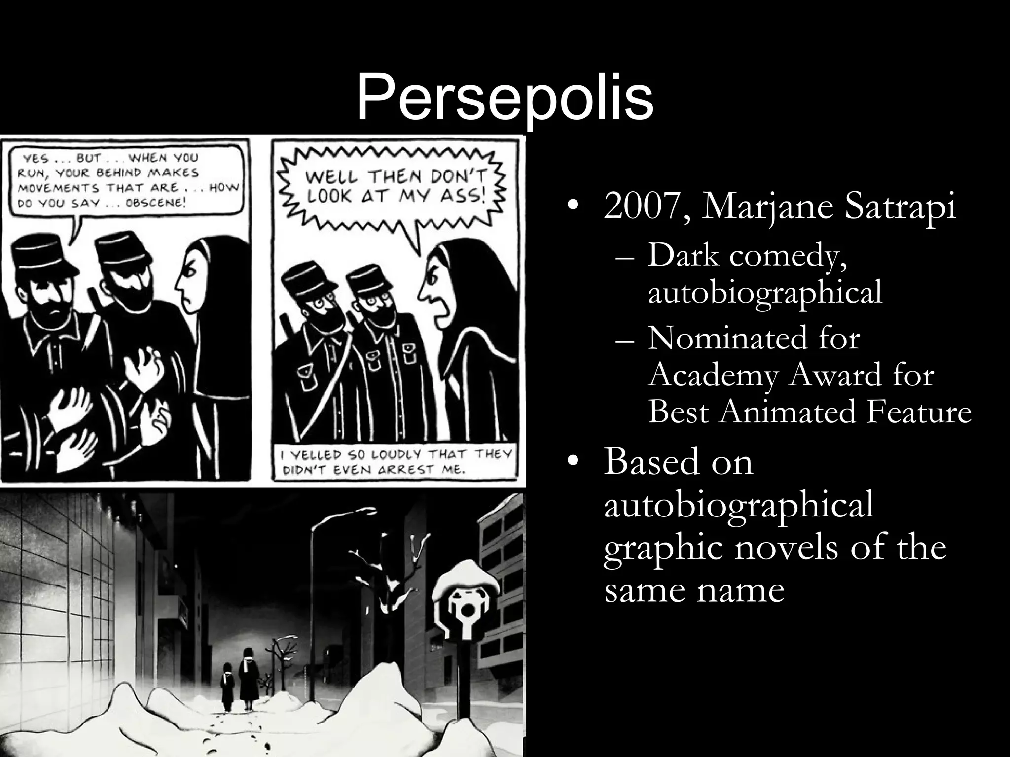 SPirited Away vs. Persepolis | PPT
