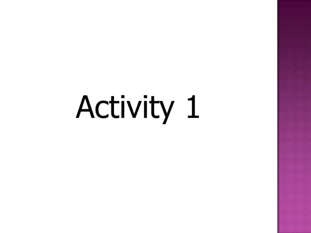 one fourth of set of objects | PPTX