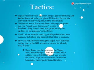 Pepsi Refresh | PPTX