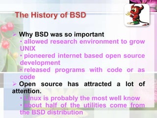 bsd-group1 | PPT