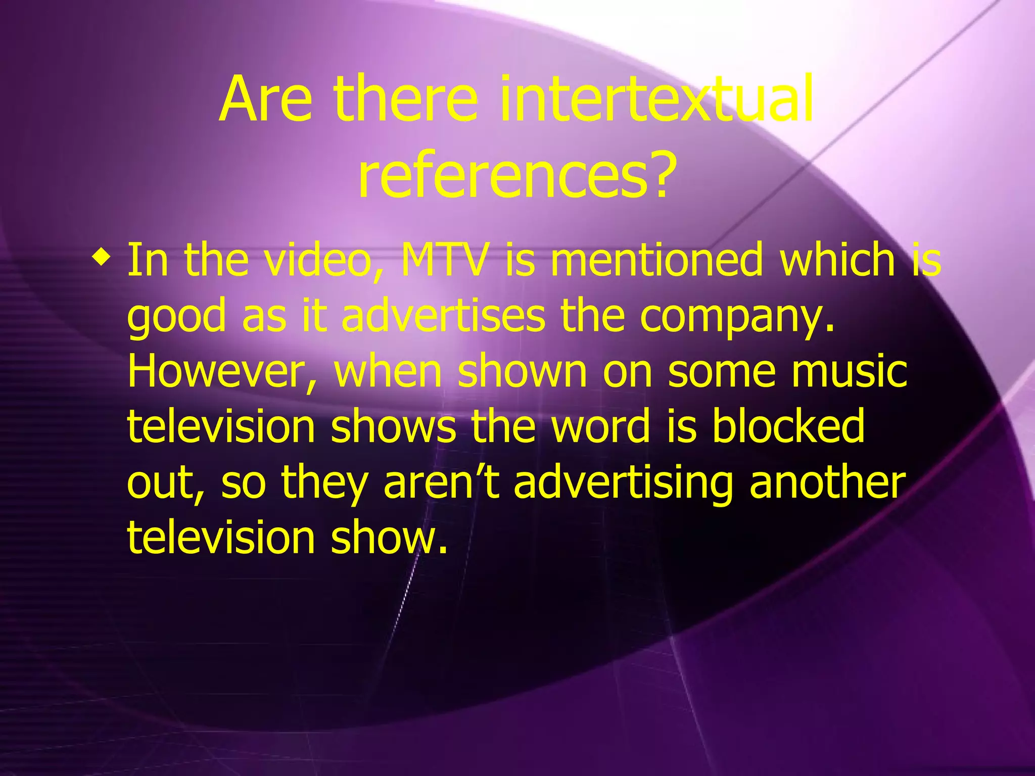 Bruno Mars music video analysis | PPT